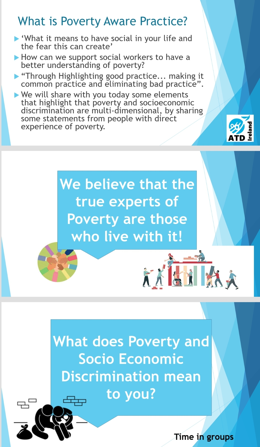Poverty Aware Practice in Galway University and Trinity College Dublin ...